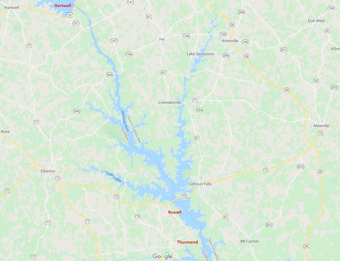 Richard B Russell Lake